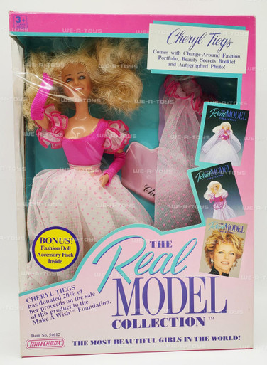 The Real Model Collection Cheryl Tiegs Doll 1989 Matchbox No 54612 NRFB ...