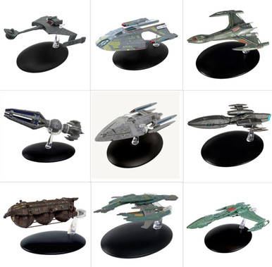 Star Trek Starships Collection Lot of 9 Vehicles Diecast Eaglemoss (4 ...