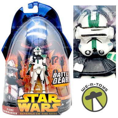 Star Wars Episode III: ROTS Clone Commander Battle Gear Action Figure ...