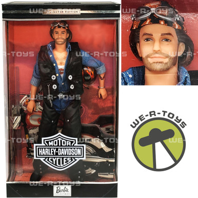 Harley Davidson Ken Barbie Doll 1999 Mattel 25638