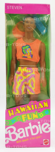 Barbie Hawaiian Fun Steven Doll 1990 Mattel No 5945 NRFB - We-R-Toys
