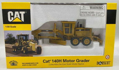 Norscot Cat 140H Motor Grader 1:50 Scale Collectible Die-Cast Model ...
