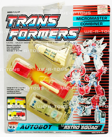 Transformers Micromaster Combiner Astro Squad Action Figures Hasbro ...