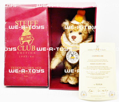 Steiff Club 1993/94 Edition Replica Teddy Clown 1928 28 Bear NEW - We-R ...