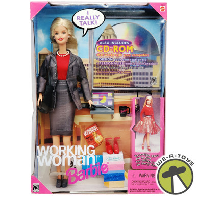 Working Woman Barbie Doll 1999 Mattel 20548