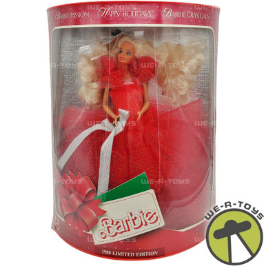 Barbie Happy Holidays 1988 Doll Limited Edition Multilingual Mattel ...