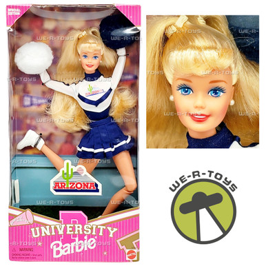 University Barbie Arizona University Cheerleader Doll 1996 Mattel 17751