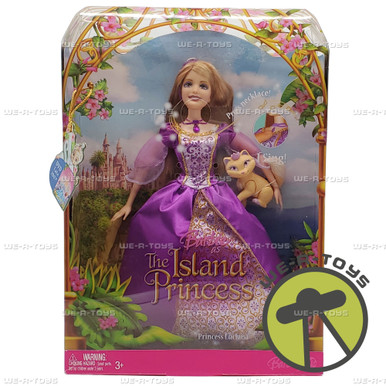 Barbie as The Island Princess Luciana Doll with Cat 2007 Mattel K8105 ...