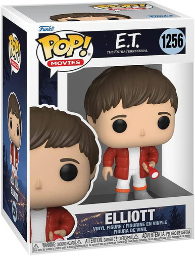 Funko Pop! Movies E.T. The Extra-Terrestrial #1256 Elliot Vinyl Pop ...
