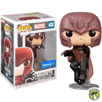 Funko Pop! Marvel #488 Magneto Vinyl Pop Figure Walmart Exclusive - We ...