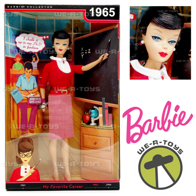 Student Teacher Barbie Doll My Favorite Career 1965 Reproduction 2009 R4471