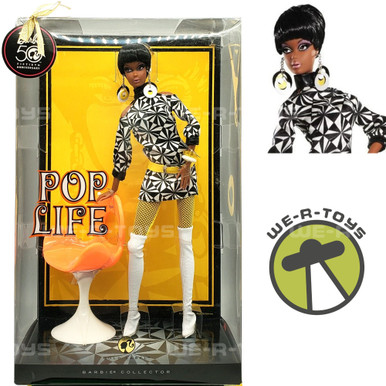 Pop Life Barbie Doll Pivotal African American Gold Label 2009 Limited ...