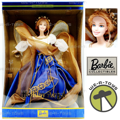 Holiday Angel Barbie Doll Collector Edition 2000 Mattel 28080 - We-R-Toys