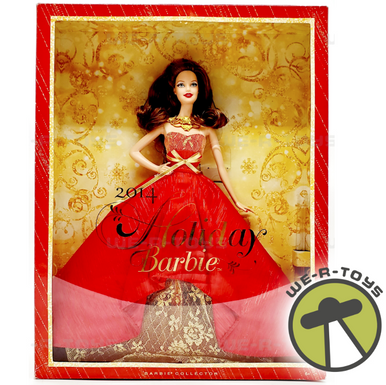 2014 Holiday Barbie Collector Doll Brunette Mattel BDH35 - We-R-Toys