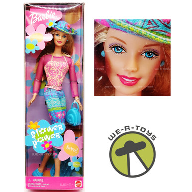 Flower Power Barbie Doll 2000 Mattel No. 29002 NRFB