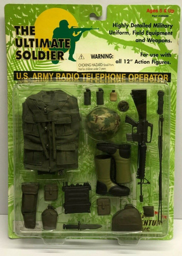The Ultimate Soldier U.S. Army Radio Telephone Operator 12" Scale ...