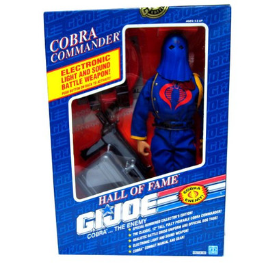 G.I. Joe Cobra... The Enemy Hall of Fame Cobra Commander 12" Action ...