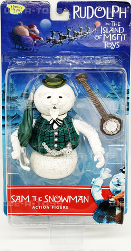 Rudolph and the Island of Misfit Toys Sam the Snowman Action Figure ...