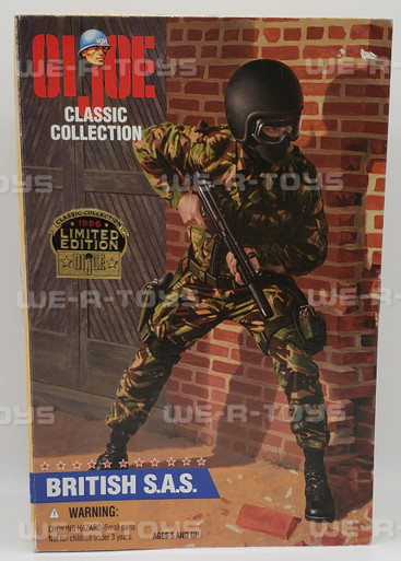 G.I. Joe British S.A.S. Action Figure Hasbro 1996 No. 81237 NRFB - We-R ...