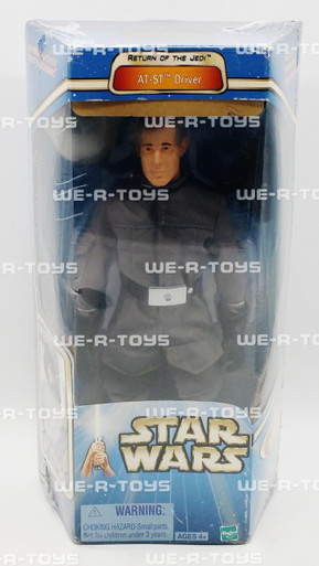 Star Wars Return of the Jedi AT-ST Driver Action Figure Hasbro 2002 ...