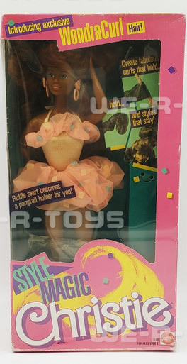 Barbie Style Magic Christie Doll Mattel 1988 No. 1280 NRFB - We-R-Toys