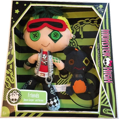 Monster High Friends Plush Deuce Gorgon and Perseus 2010 Mattel T7996 ...