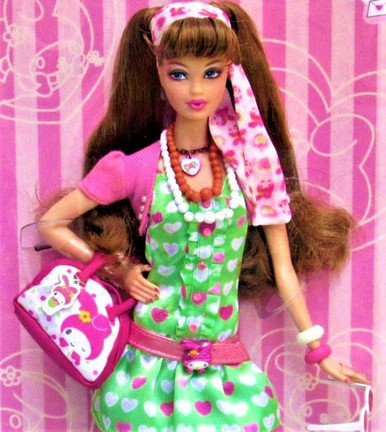 My Melody Barbie Doll by Sanrio Pink Label 2007 Mattel #M7510 - We-R-Toys