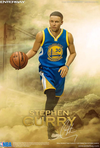 NBA Stephen Curry 1:6 Scale Real Masterpiece Action Figure Enterbay ...