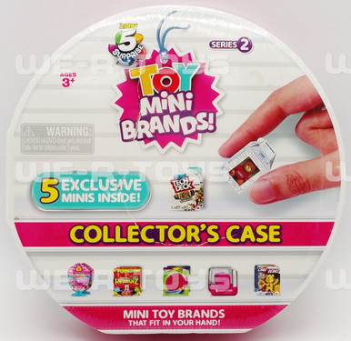 Zuru 5 Surprise Toy Mini Brands Series 2 Collector's Case 2021 #77218 ...