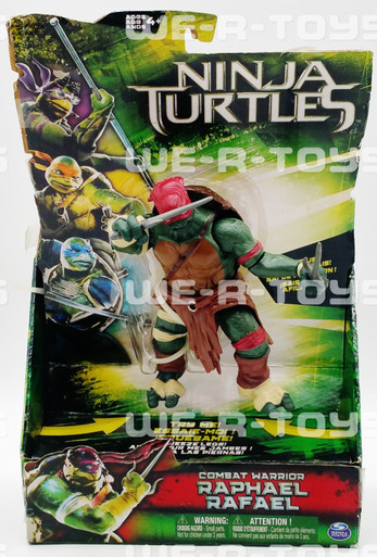 TMNT Teenage Mutant Ninja Turtles Combat Warrior Raphael Action Figure ...