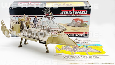 Star Wars The Power of the Force Tatooine Skiff Vehicle Kenner 1984 ...