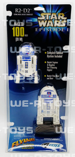 Star Wars Episode I R2-D2 Flying Model Rocket Starter Set ESTES 1999 ...