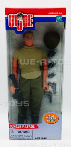 Gi Joe Jungle Patrol Action Figure Hasbro 2001 No 53092 Nrfb We R Toys