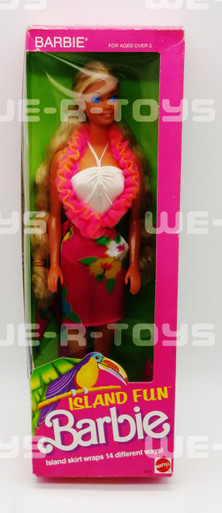 Barbie Island Fun Doll Mattel 1987 No. 4061 NEW - We-R-Toys