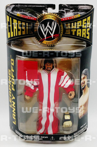 WWE Classic Super Stars Leaping Lanny Poffo Figure Jakks Pacific 2007 ...