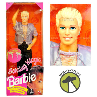 Barbie Earring Magic Ken Doll 1992 Mattel No. 2290 NRFB - We-R-Toys