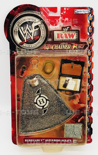 WWF Hurricane's Superhero Scraps Accessories Jakks Pacific 2002 NEW ...