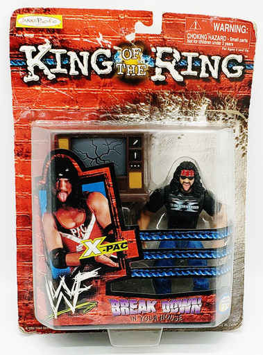WWF King of the Ring X-Pac Action Figure Jakks Pacific 1999 #80582 NEW ...