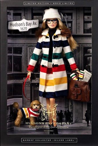Barbie Hudson's Bay Company Doll Silver Label Limited Edition 2016 ...