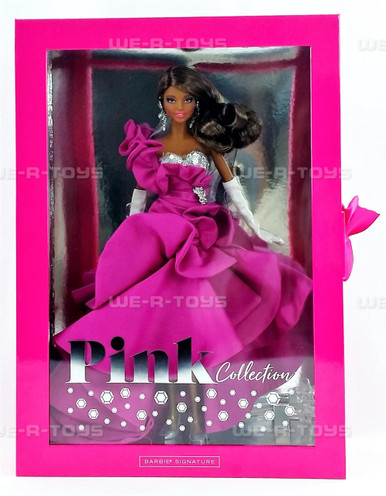 Barbie Signature Pink Collection Barbie Doll 2 African American AA 2021 NRFB - We-R-Toys