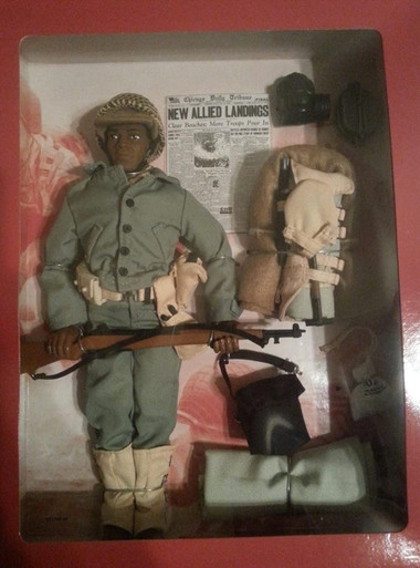 GI Joe Classic Collection D-Day Solute African American 12" Action ...