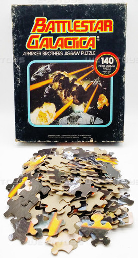 Battlestar Galactica Interstellar Battle 140 Piece Jigsaw Puzzle PB ...