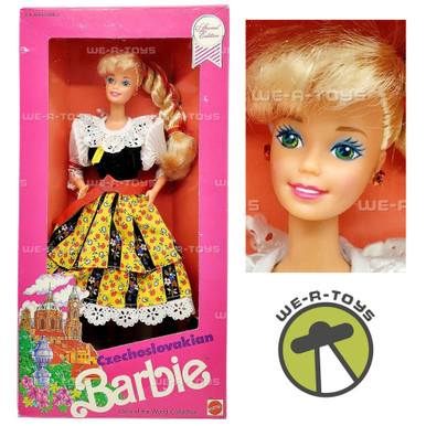 Czechoslovakian Barbie Dolls of the World Special Edition 1990 Mattel ...