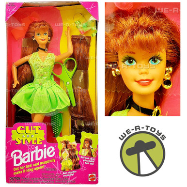 Cut and Style Barbie Doll 1994 Mattel #12644