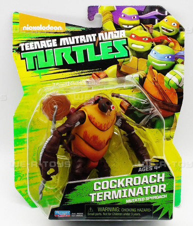Nickelodeon Teenage Mutant Ninja Turtles Cockroach Terminator Figure ...
