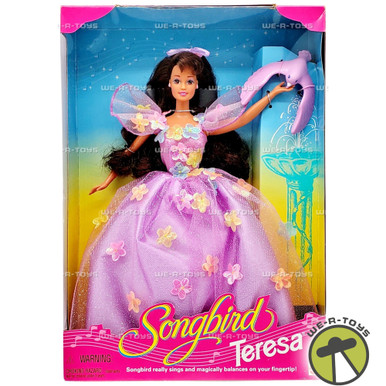 Barbie Songbird Teresa Doll and Balancing Bird 1995 Mattel 14484 NRFP ...