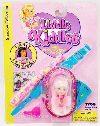 Liddle Kiddles Strap-on Collection Carly Cheerleader Doll Tyco #19628 ...