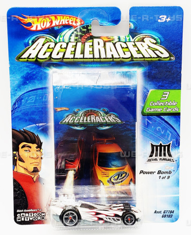 Hot Wheels AcceleRacers Power Bomb Car Mattel 2004 #G8103 NEW - We-R-Toys