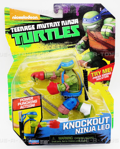 Teenage Mutant Ninja Turtles Knockout Ninja Leo Figure Playmates #90670 ...