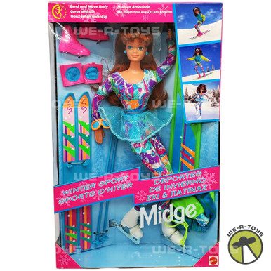 Barbie Winter Sports Midge Doll with Bend and Move Body 1994 Mattel 13514